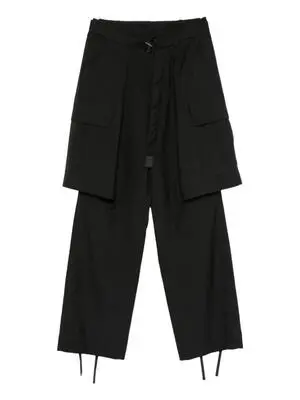 Sacai Belted Cargo Pants - Black