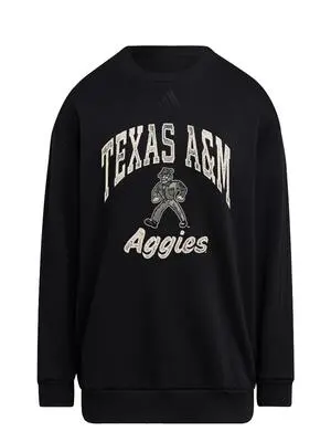 Adidas Texas A&m Aggies Crewneck Sweatshirt - Black / Ncaa-tam-741