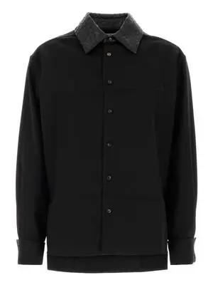 Bottega Veneta Wool Shirt - Black