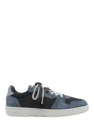 Axel Arigato Suede Leather Colour Block Lace-up Sneakers - Blue