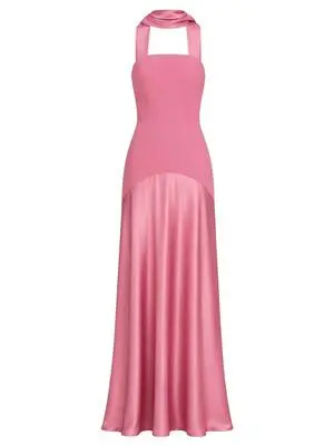 Solace London Mae Maxi Dress - Pink