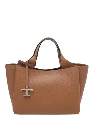 TOD'S Mini Timeless Handbag - Brown