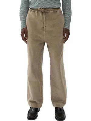 OFFICINE GÉNÉRALE Officine Générale Fernand Washed Corduroy Pants