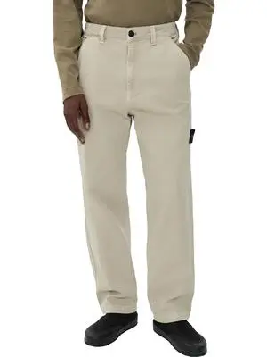 Stone Island Panama Weave Chino Pants - Sand