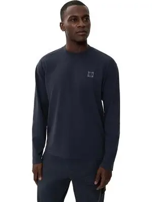 Stone Island Long Sleeve Tee - Blue Navy