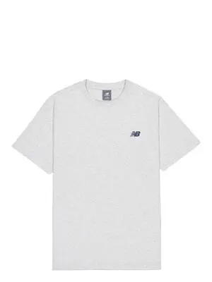 NEW BALANCE Back Print Boston Cotton T-shirt Asia Sizing - Light Grey
