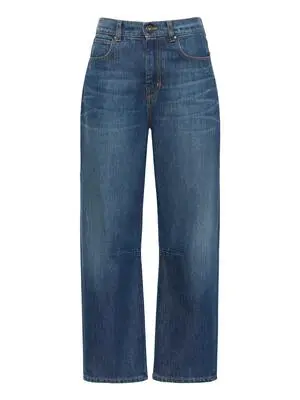 Max Mara Barrel Jeans - Navy