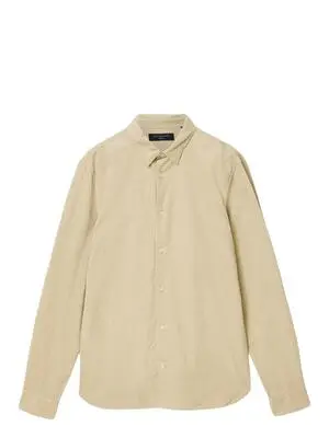 ALLSAINTS Cotton Corduroy Birchwood Shirt - Brown