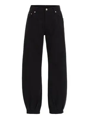 Source Unknown Bleeker Denim Balloon Pants - Black