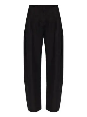 IRO PARIS Pleated Wide-leg Trousers - Black