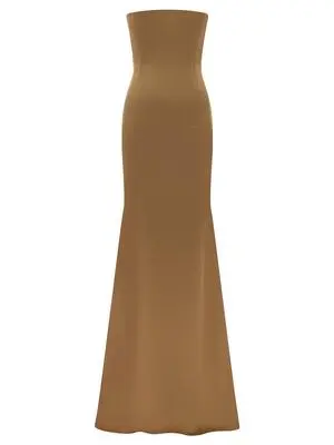 ALEX PERRY Alex Perry Strapless Longline Gown