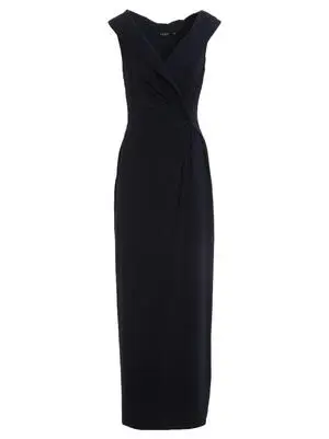 Ralph Lauren Sleeveless V-neck Maxi Dress - Black