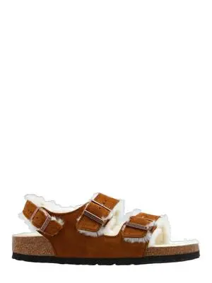 BIRKENSTOCK Birkenstock Milano Shearling Lined Sandals