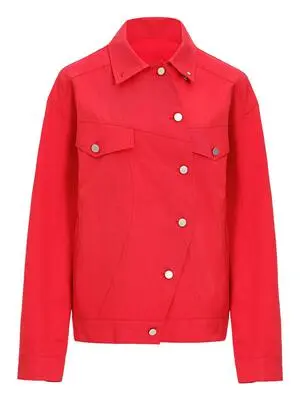 Source Unknown Camden Cotton Trucker Jacket - Red