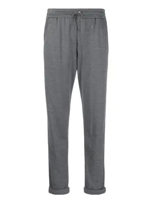Brunello Cucinelli Tapered Track Pants - Gray