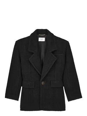Saint Laurent Long-sleeved Casual Jacket - Black