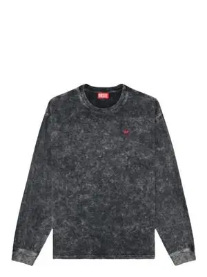 DIESEL® Long-sleeve T-shirt - Black