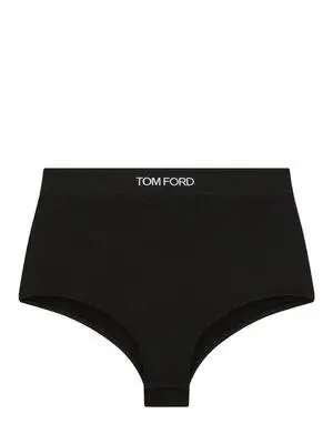 TOM FORD Slip With Logo - Black
