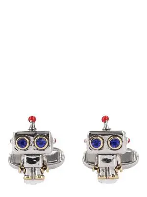Paul Smith Robot Cufflinks - Silver