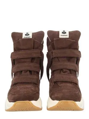 Isabel Marant Étoile Balskee Wedge Sneakers - Brown