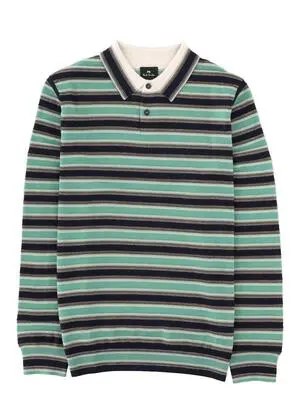 PAUL SMITH Paul Smith Men Maglia Polo In Lana Merino