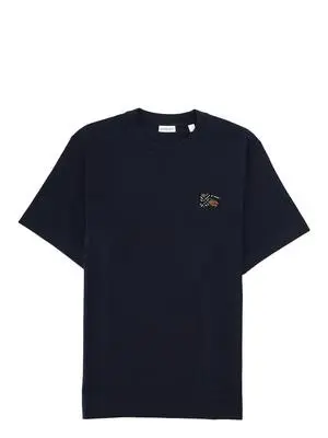 Burberry Burberry Men T-Shirt In Cotone Blue