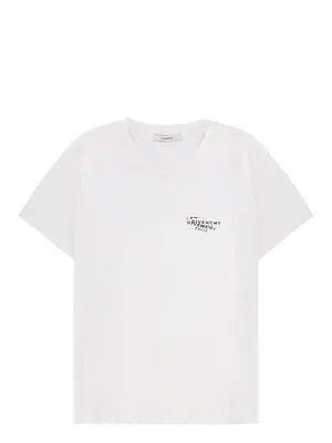 Givenchy Cotton T-shirt With Logo - White