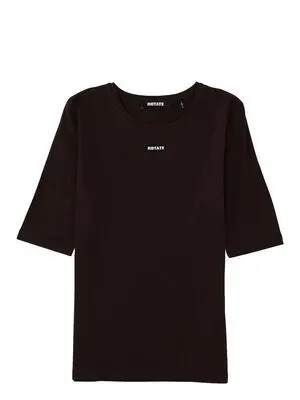 ROTATE BY BIRGER CHRISTENSEN Slim Fit T-shirt - Brown