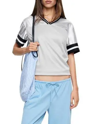 Lioness Striped Jersey - Grey