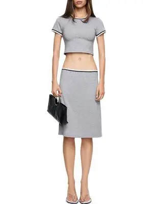 Lioness Laguna Midi Skirt - Grey