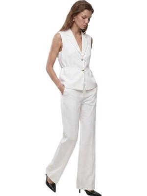 KOTON Koton Regular Fit Flare Pants
