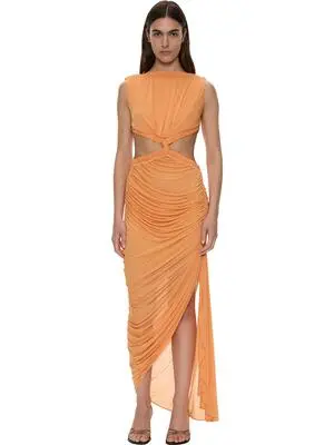 Christopher Esber Theia Separation Maxi Dress - Orange