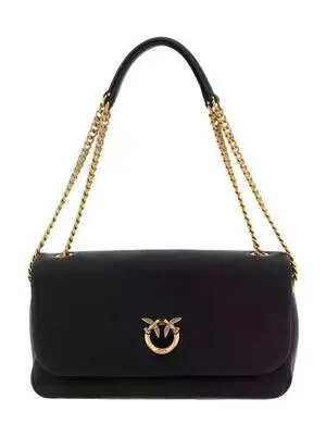 Pinko Love Birds Shoulder Bag - Black
