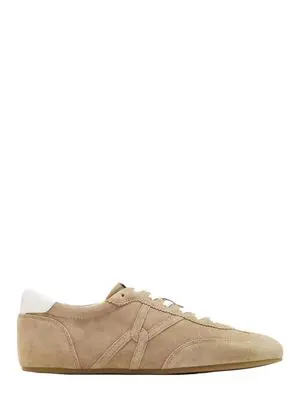 Veronica Beard Veronica Beard Riviera Suede Sneakers Neutrals