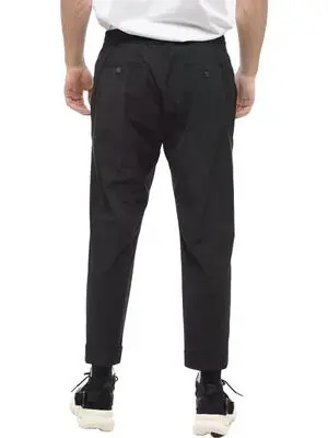 Neil Barrett Slim Fit Elasticated Waistband Trousers - Black