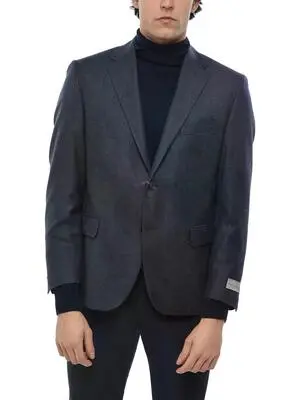 Corneliani Single-breasted Blazer - Blue