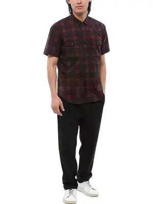Woolrich Check-pattern Short-sleeve Shirt - Red