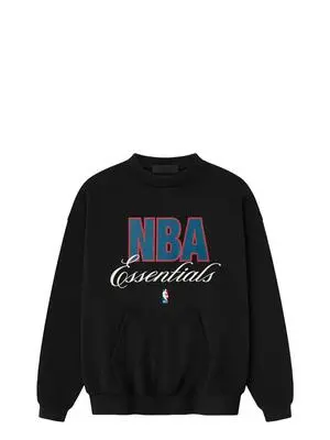 Fear Of God Logo Print Sweatshirt - Black