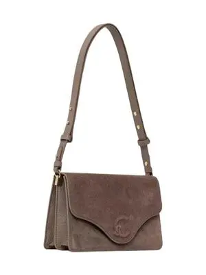 COCCINELLE C-me Shoulder Bag - Brown