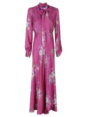 Raquel Diniz Valerie Floral-print Maxi Dress - Pink