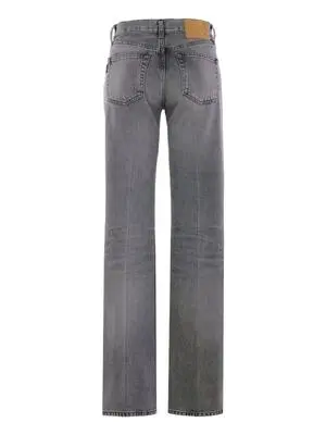 HAIKURE Bethany High-rise Straight-leg Jeans - Grey