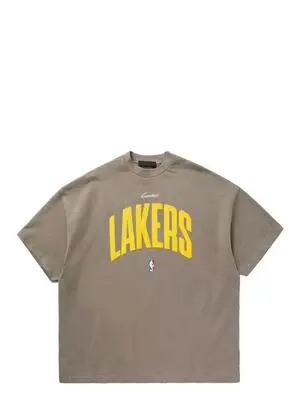 Fear Of God Logo-print Oversized T-shirt - Grey