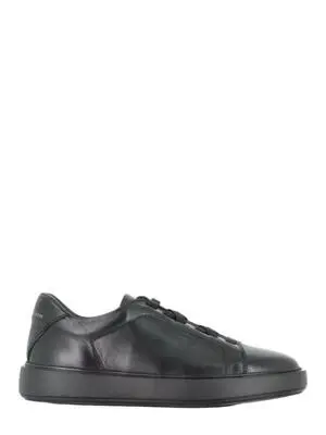 Officine Creative Leather Lace-up Sneakers - Black