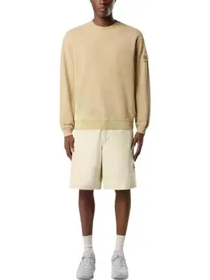 Stone Island Stone Island Logo Patch Crew Neck Sweater Neutrals