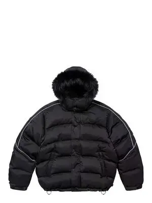 Supreme X Jordan Puffer Jacket - Black