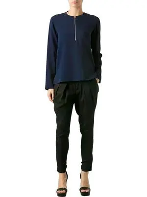 Stella McCartney Zip Fastening Blouse - Blue