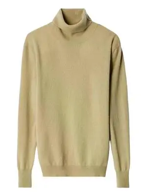 LEMAIRE Stand-collar Cashmere Sweater - Green