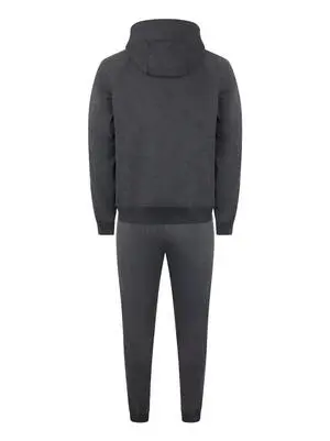 MOORER Zip-up Hooded Tracksuit - Grey