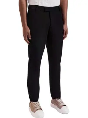 MAUVAIS Belt Loops Trousers - Black
