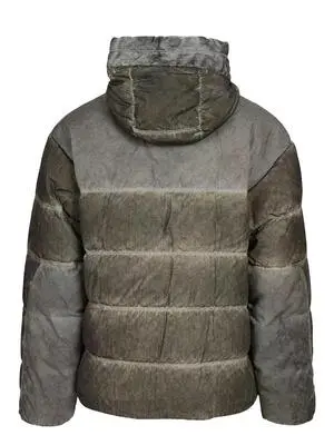 C.P. COMPANY Eco-chrome R Goggle Down Jacket - Grey